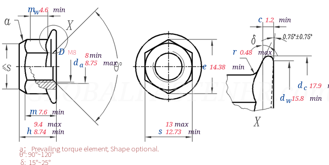 DIN EN 1667 - 1998Prevailing Torque Type All-Metal Hexagon Nuts With ...